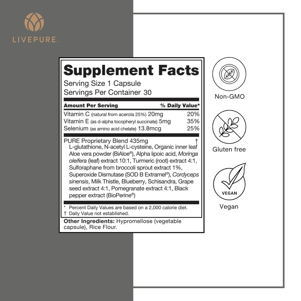 PURE PurXcel capsules for overall wellness