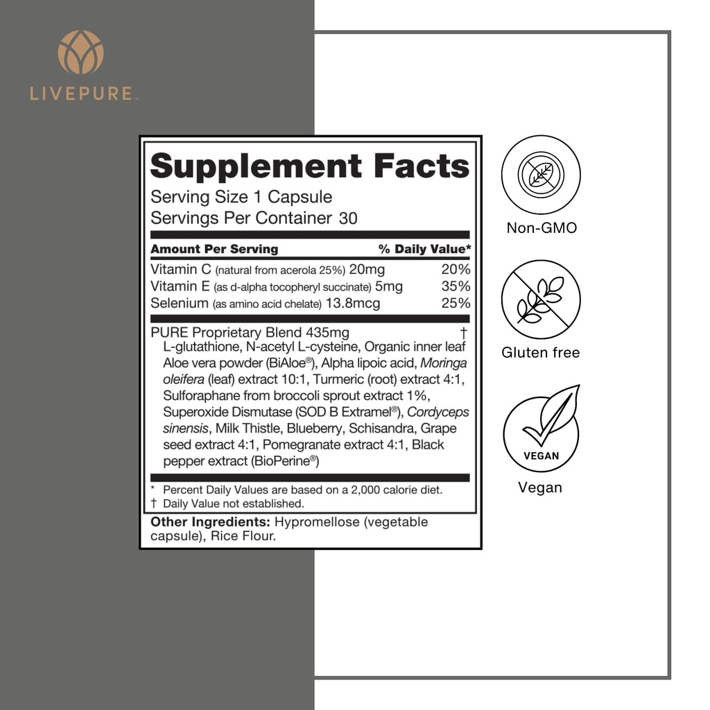 PURE PurXcel for overall health