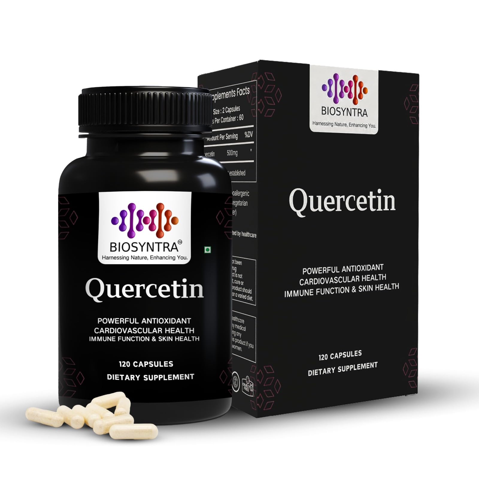 pure quercetin 500 mg capsules