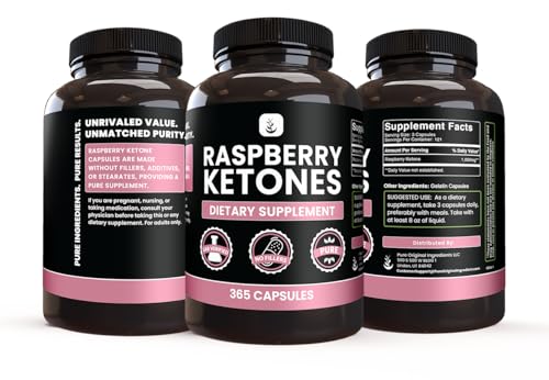 pure raspberry ketones for energy boost