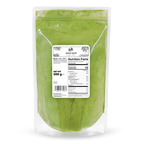 pure raw barley grass supplement