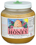 pure raw honey with milk thistle