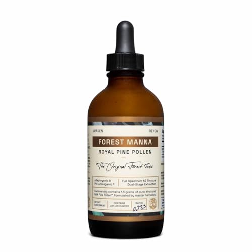 pure raw pine pollen tincture