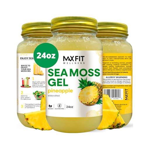 pure raw sea moss gel nutrition