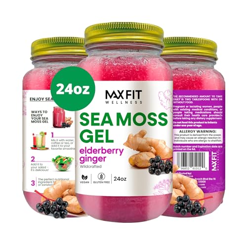 pure raw sea moss gel nutrition