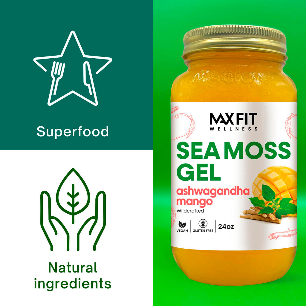 pure raw sea moss gel