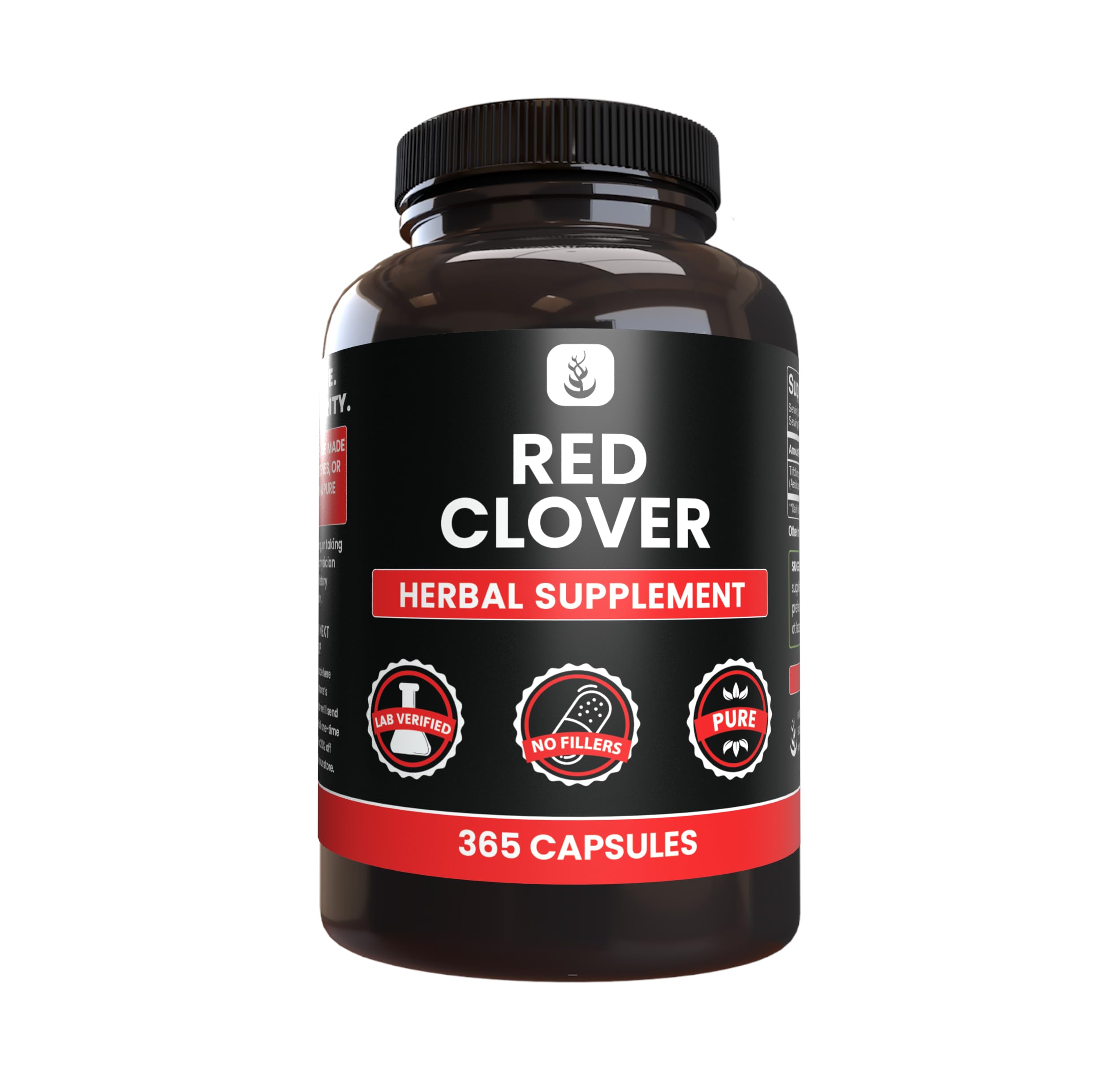 pure red clover capsules for health