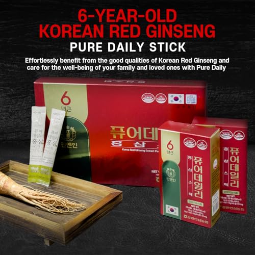 pure red ginseng for vitality