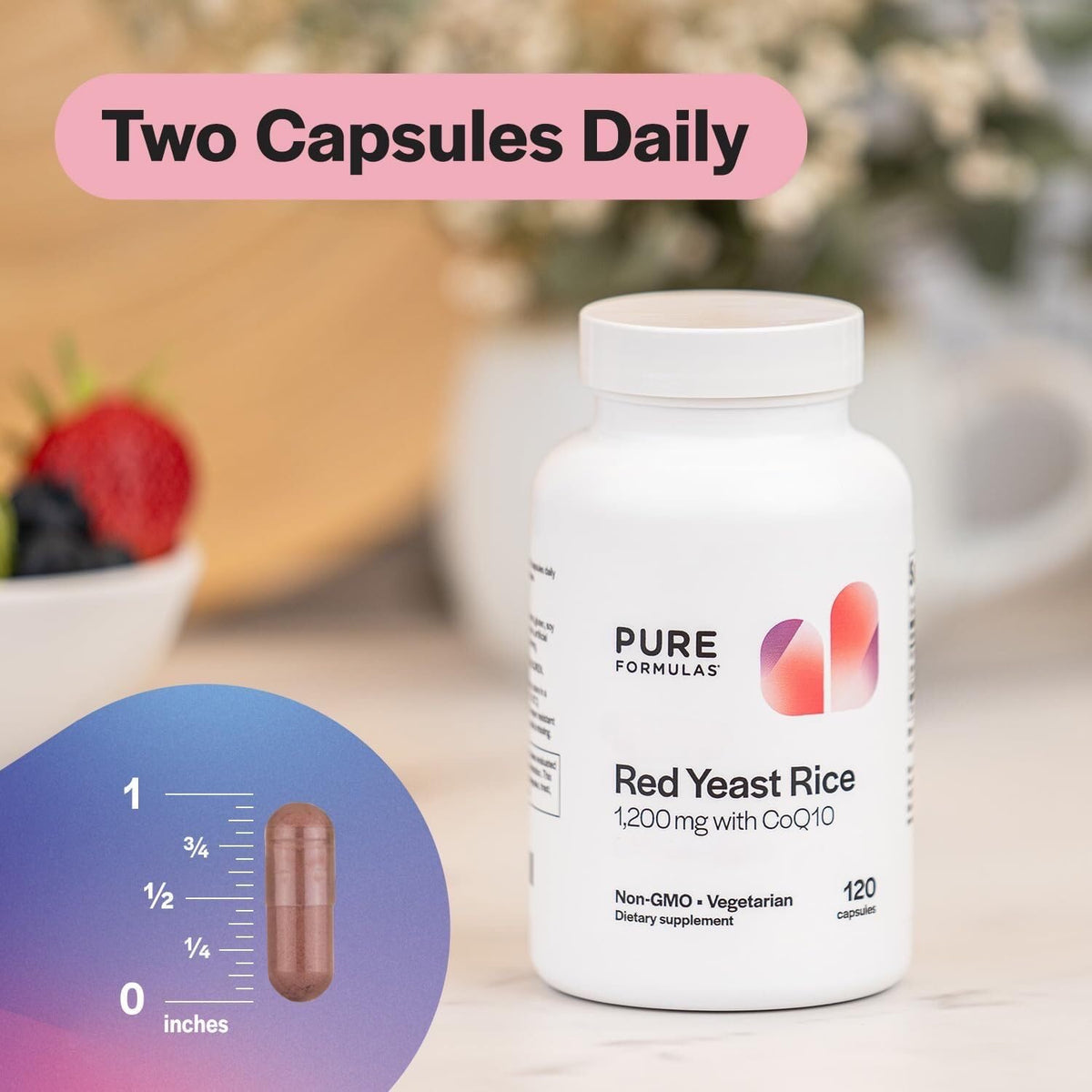 pure red yeast rice capsules
