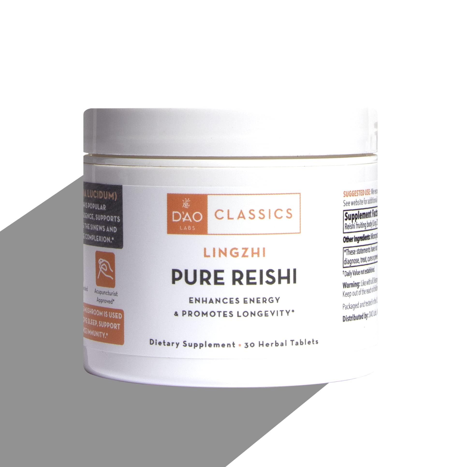 pure reishi mushroom capsules for energy