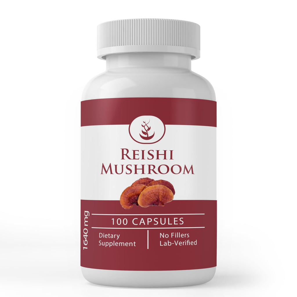 pure reishi mushroom capsules