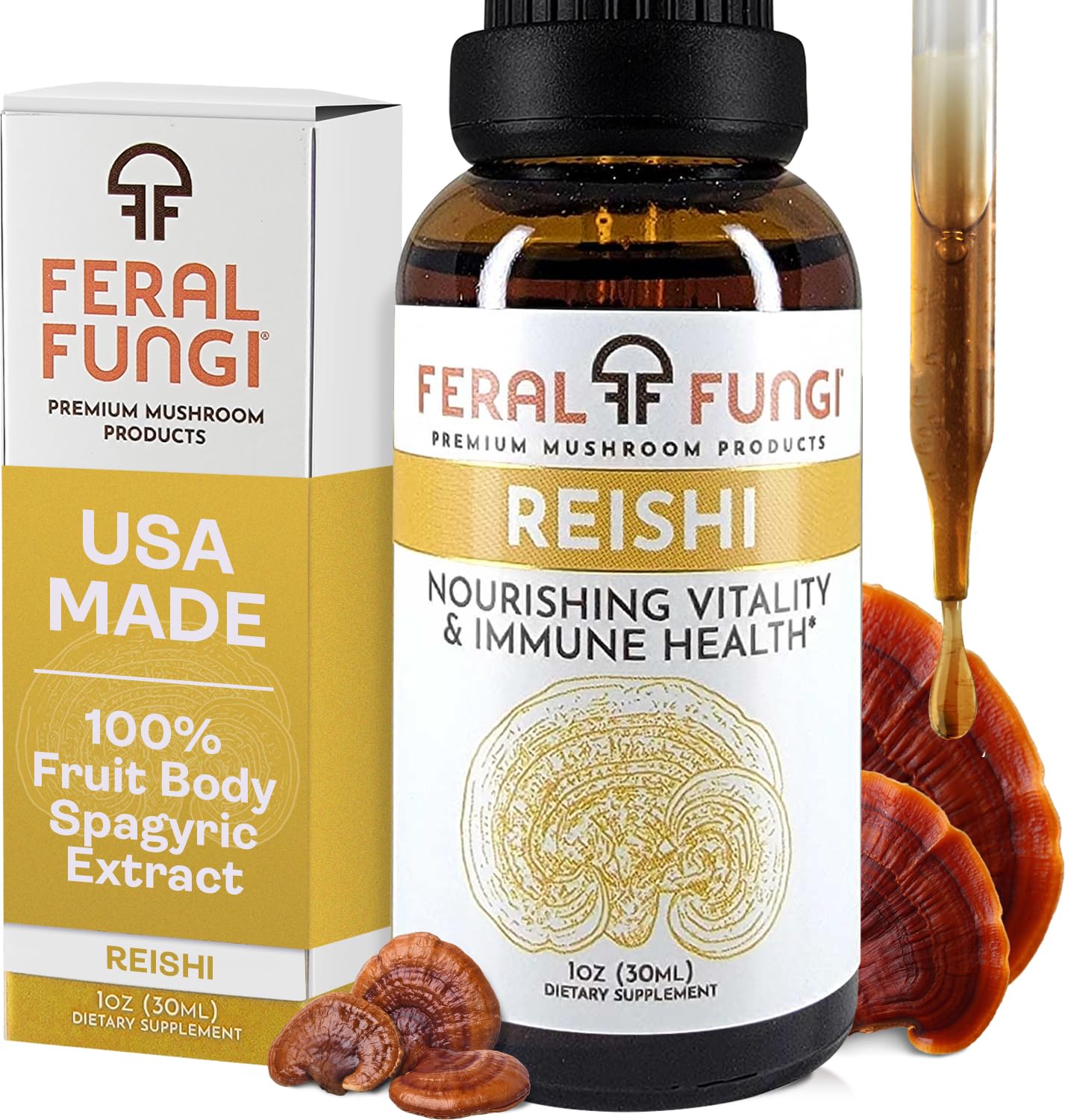pure reishi tincture for wellness