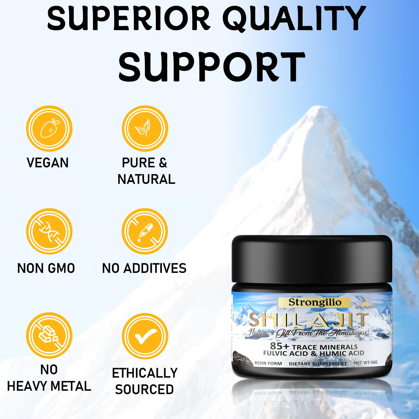Pure resin for holistic health