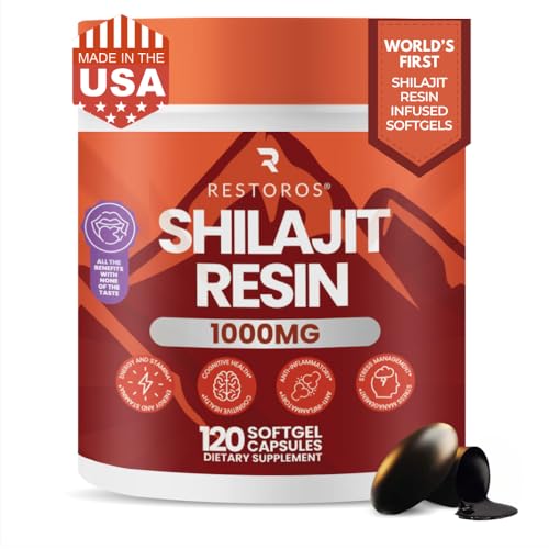 Pure resin softgels for energy