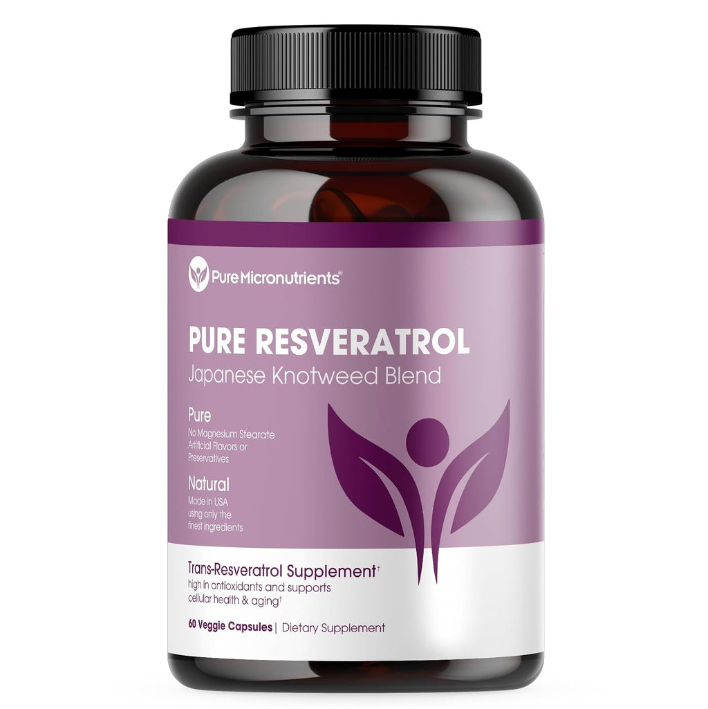 Pure Resveratrol 600 mg capsules