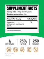 Pure Resveratrol Powder for antioxidant support