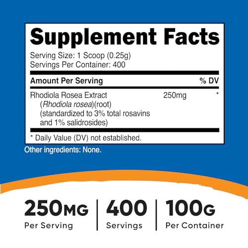 pure Rhodiola Rosea for wellness