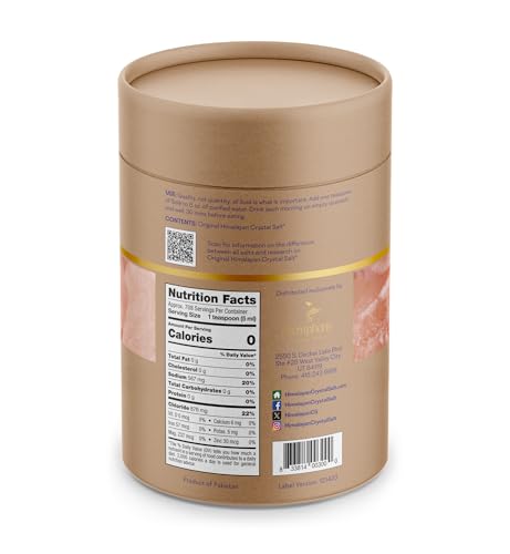 pure rock salt with trace minerals