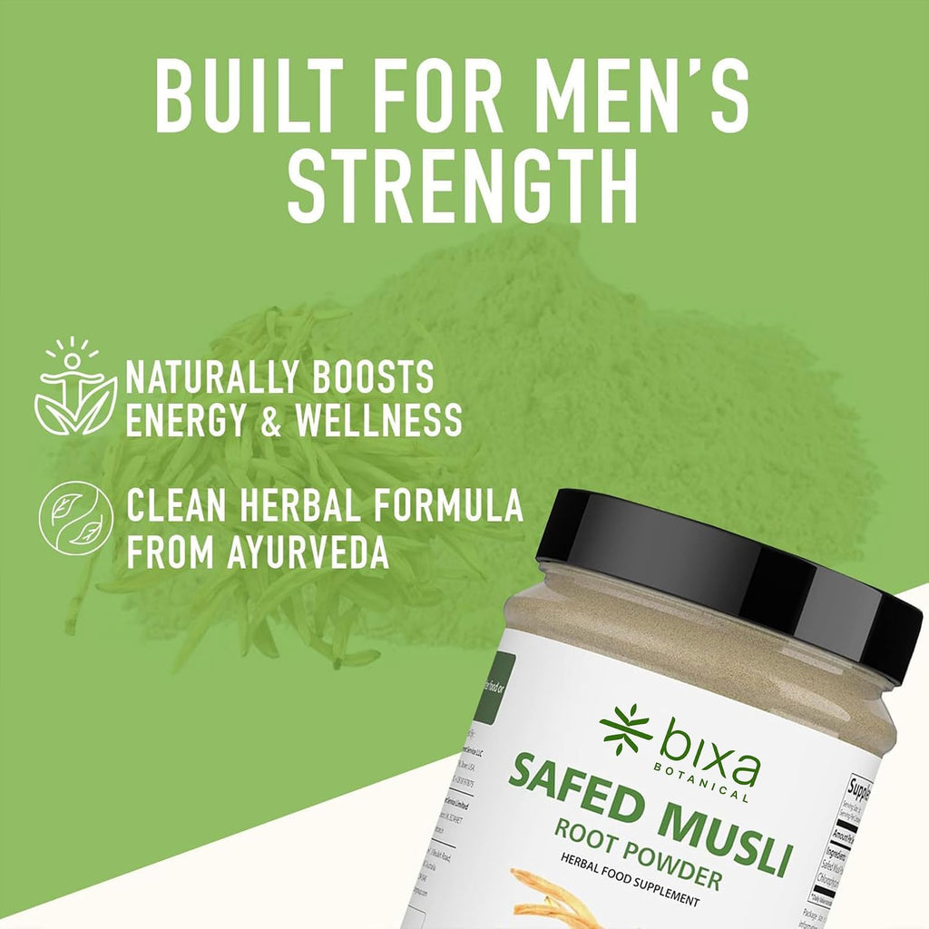 pure Safed Musli Powder for energy