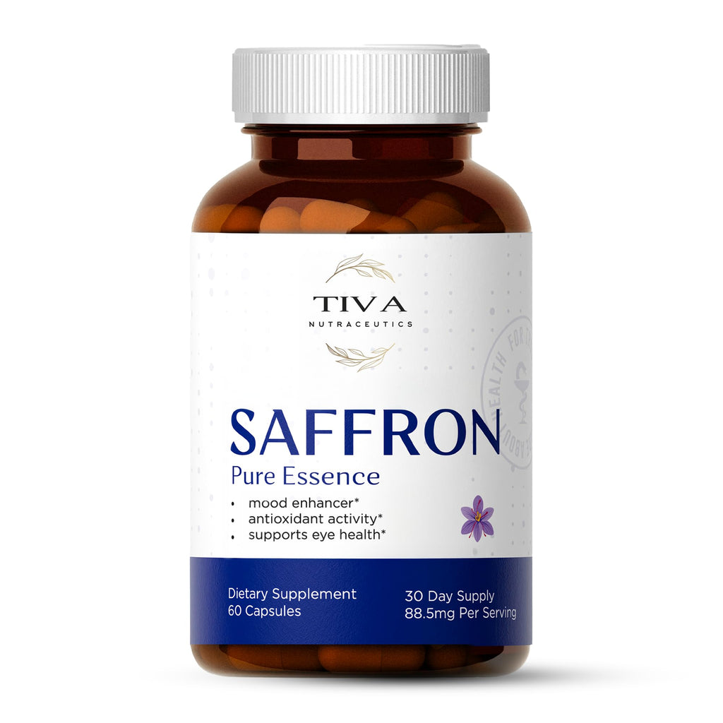 pure saffron extract capsules for mood support