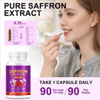 Pure Saffron herbal remedy