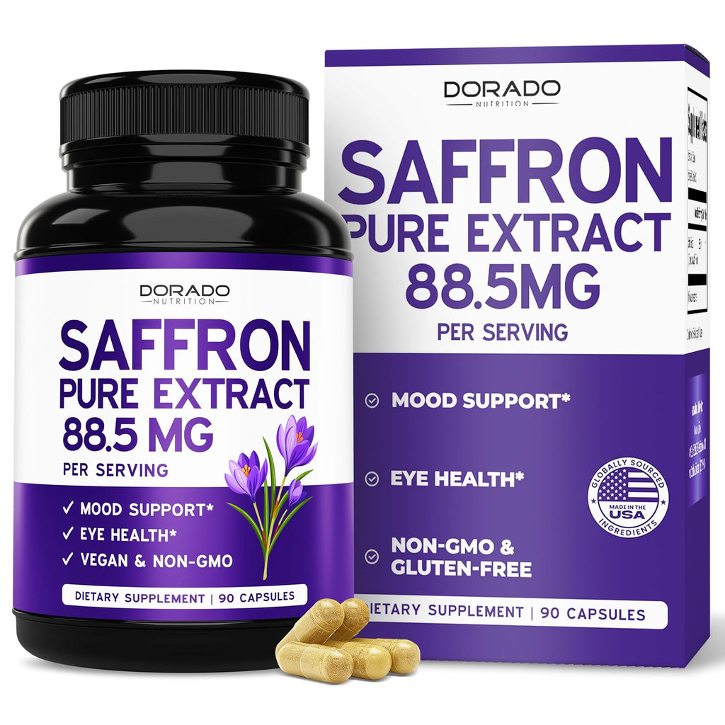 Pure Saffron multivitamins for wellness