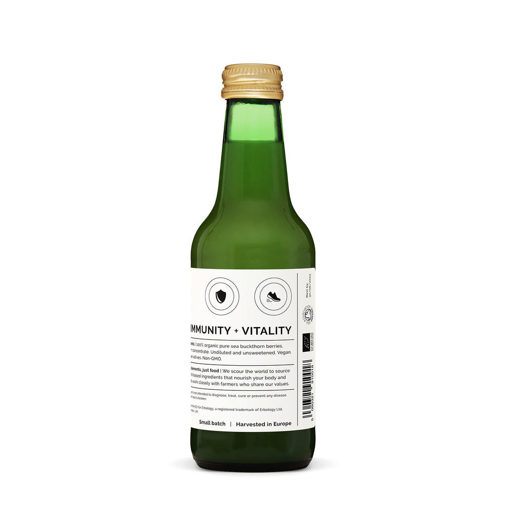 pure sea buckthorn juice nutritional value
