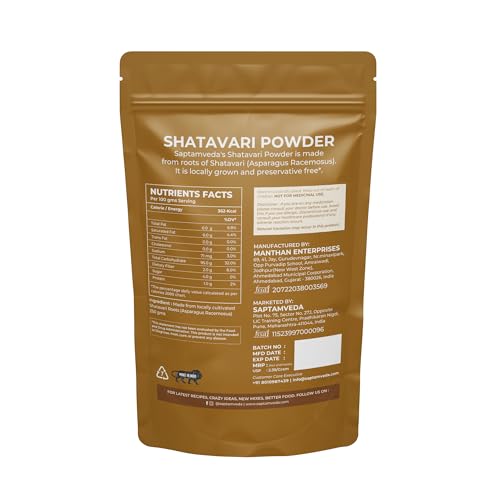 pure shatavari powder for herbal remedies