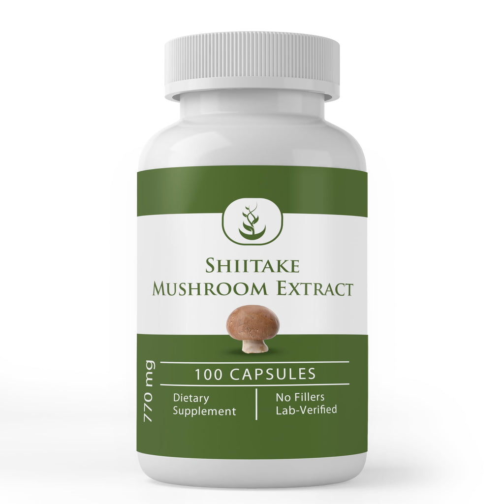 pure shiitake mushroom extract capsules
