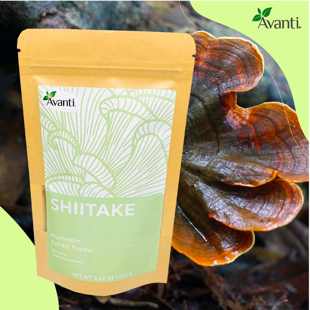 pure shiitake mushrooms for smoothies