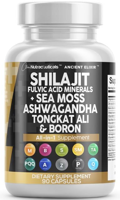 pure shilajit capsules for energy