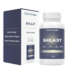 Pure Shilajit capsules for energy
