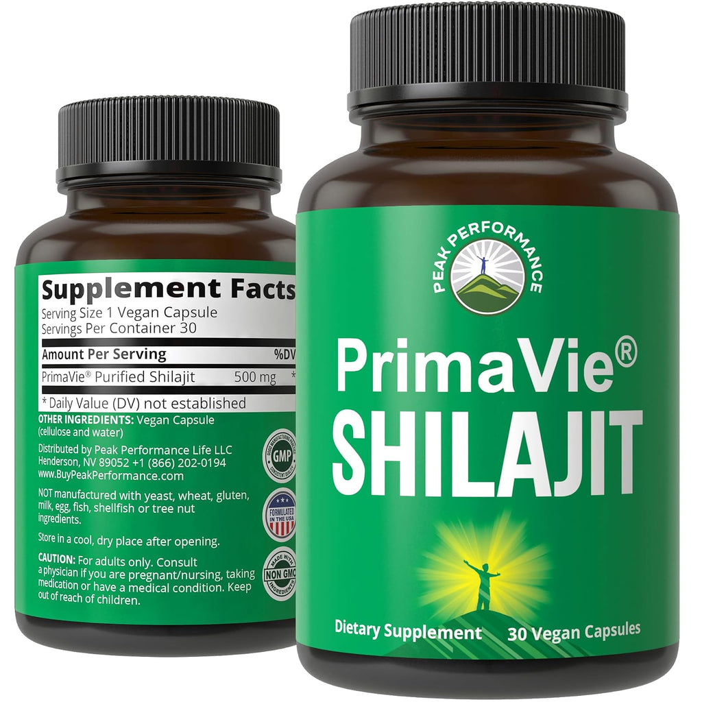pure shilajit capsules for energy