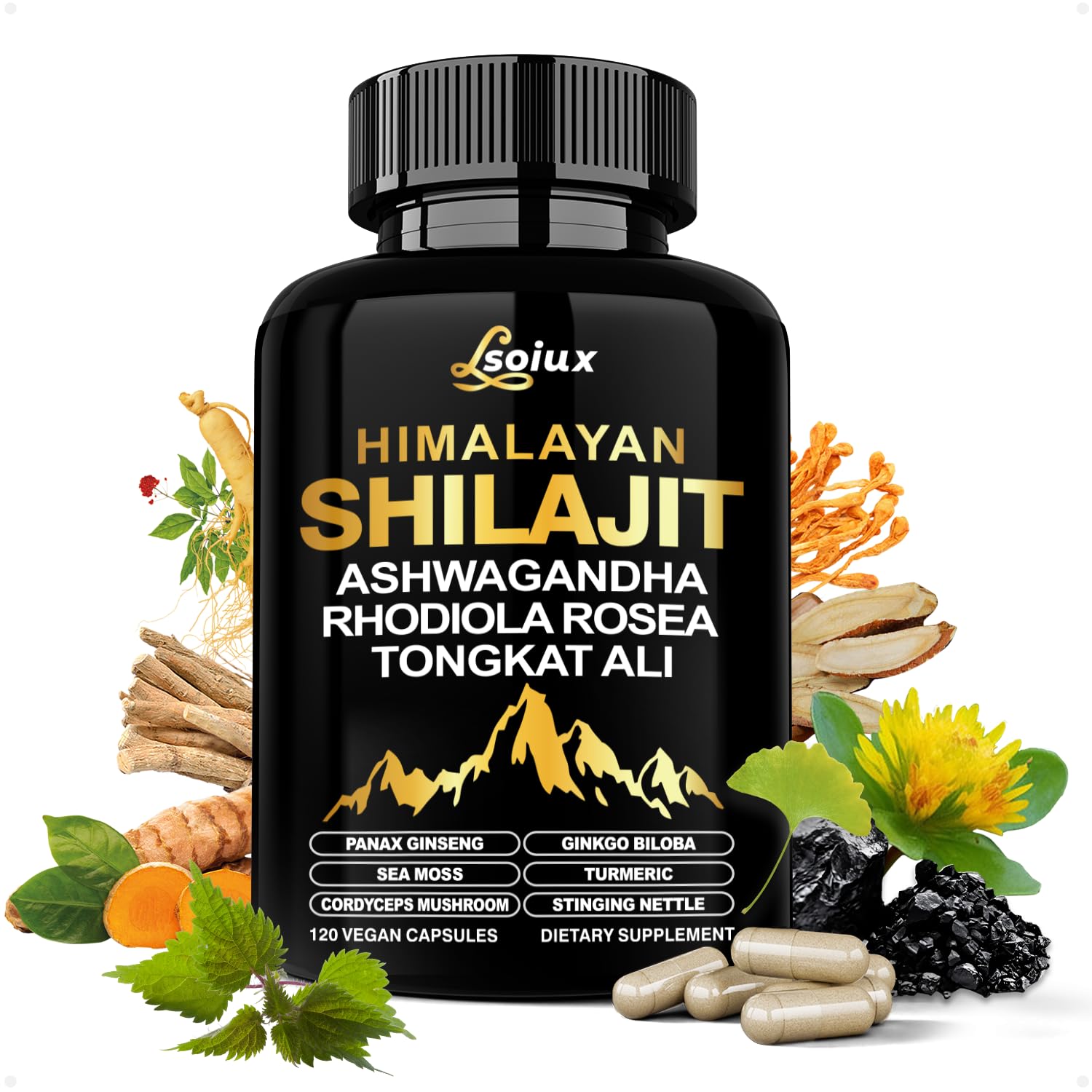 pure shilajit capsules for energy