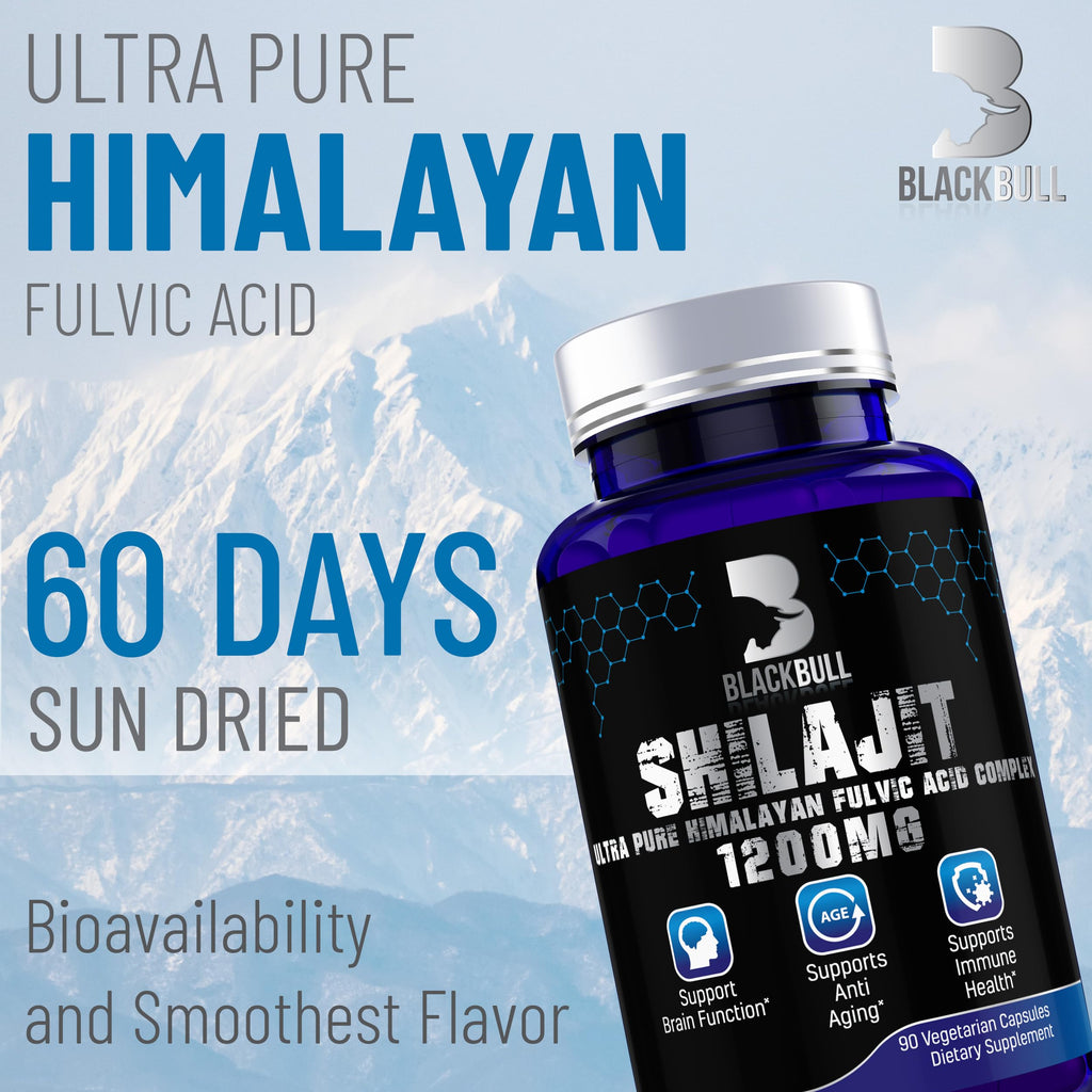 pure Shilajit capsules for wellness