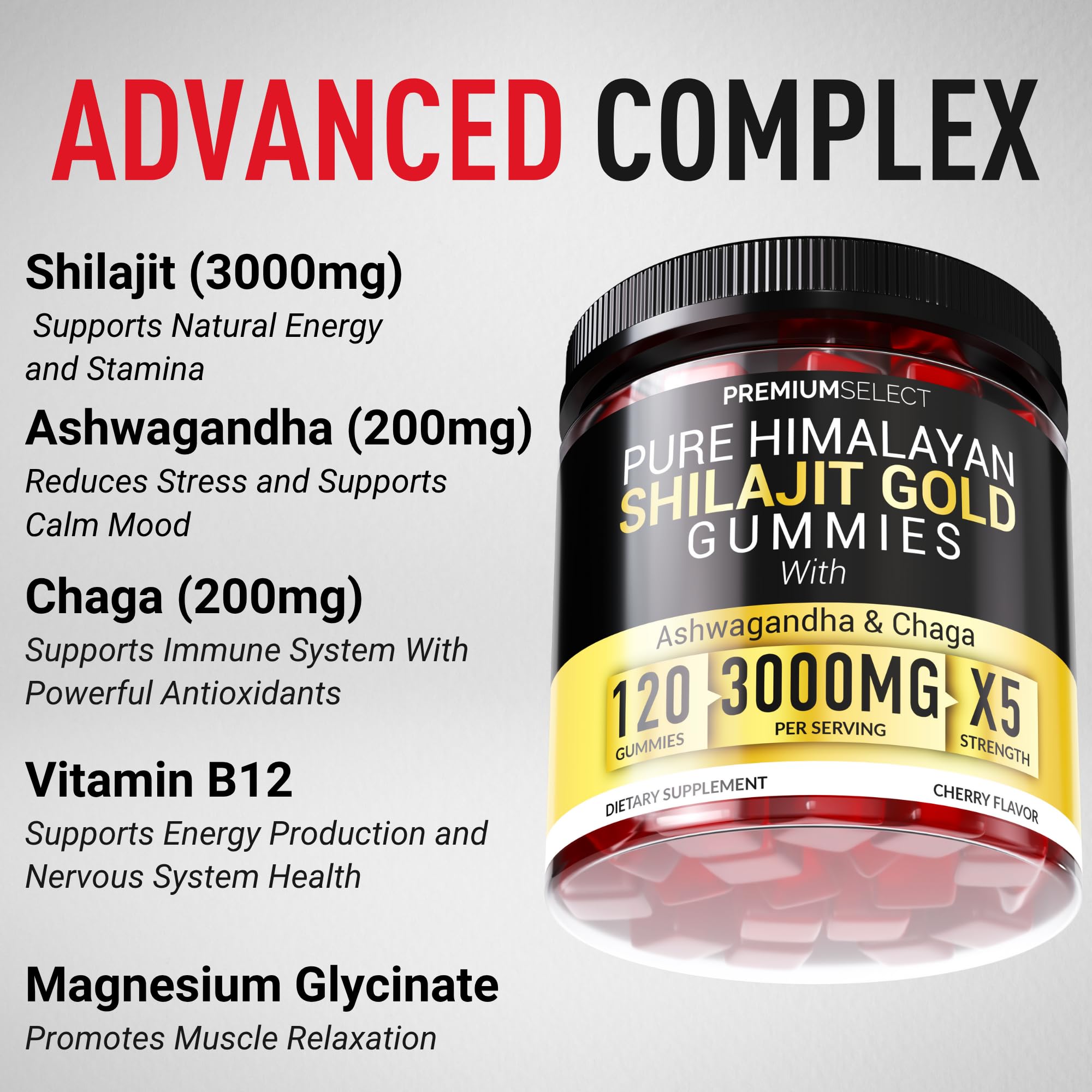 Pure Shilajit chews for health