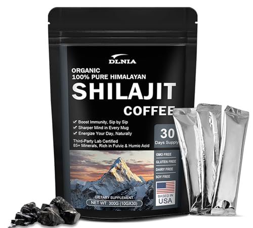 pure shilajit coffee for energy