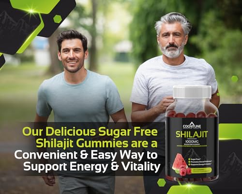 pure shilajit energy support gummies