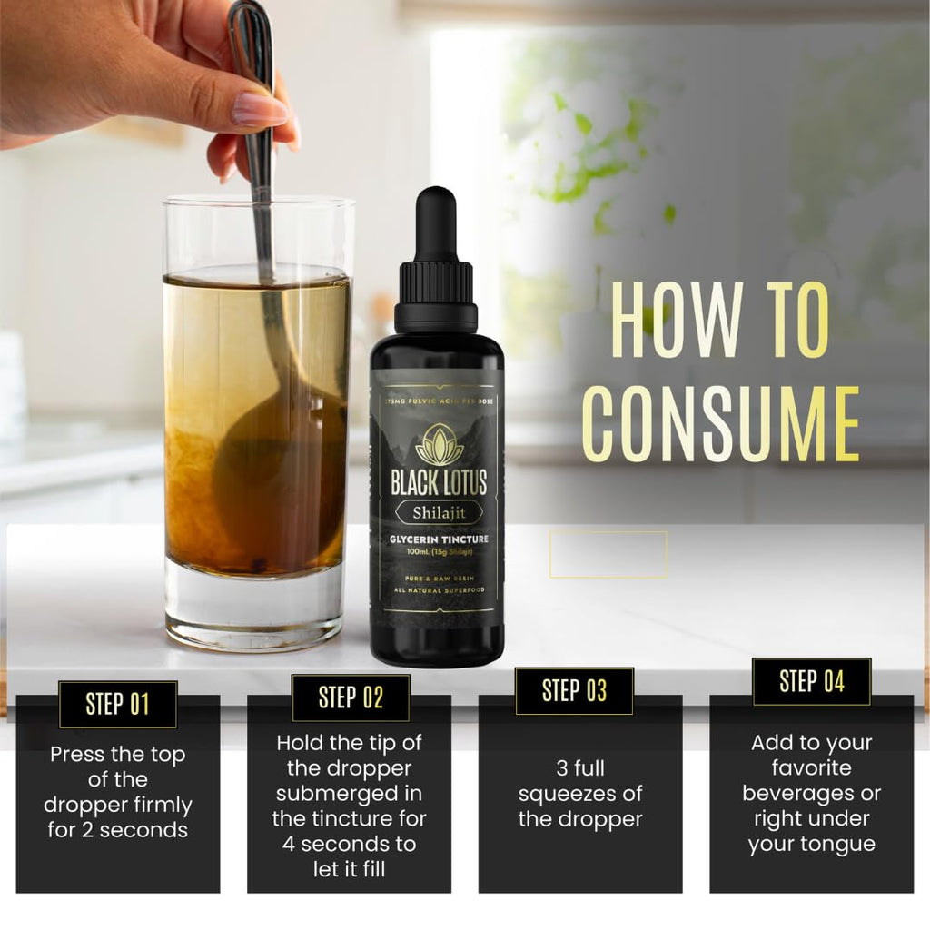 pure Shilajit for energy boost