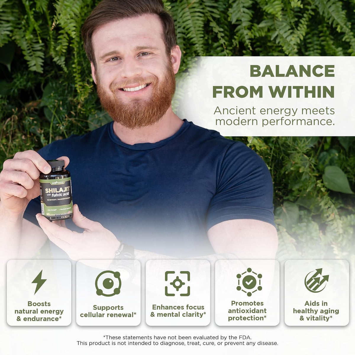 Pure Shilajit for energy boost