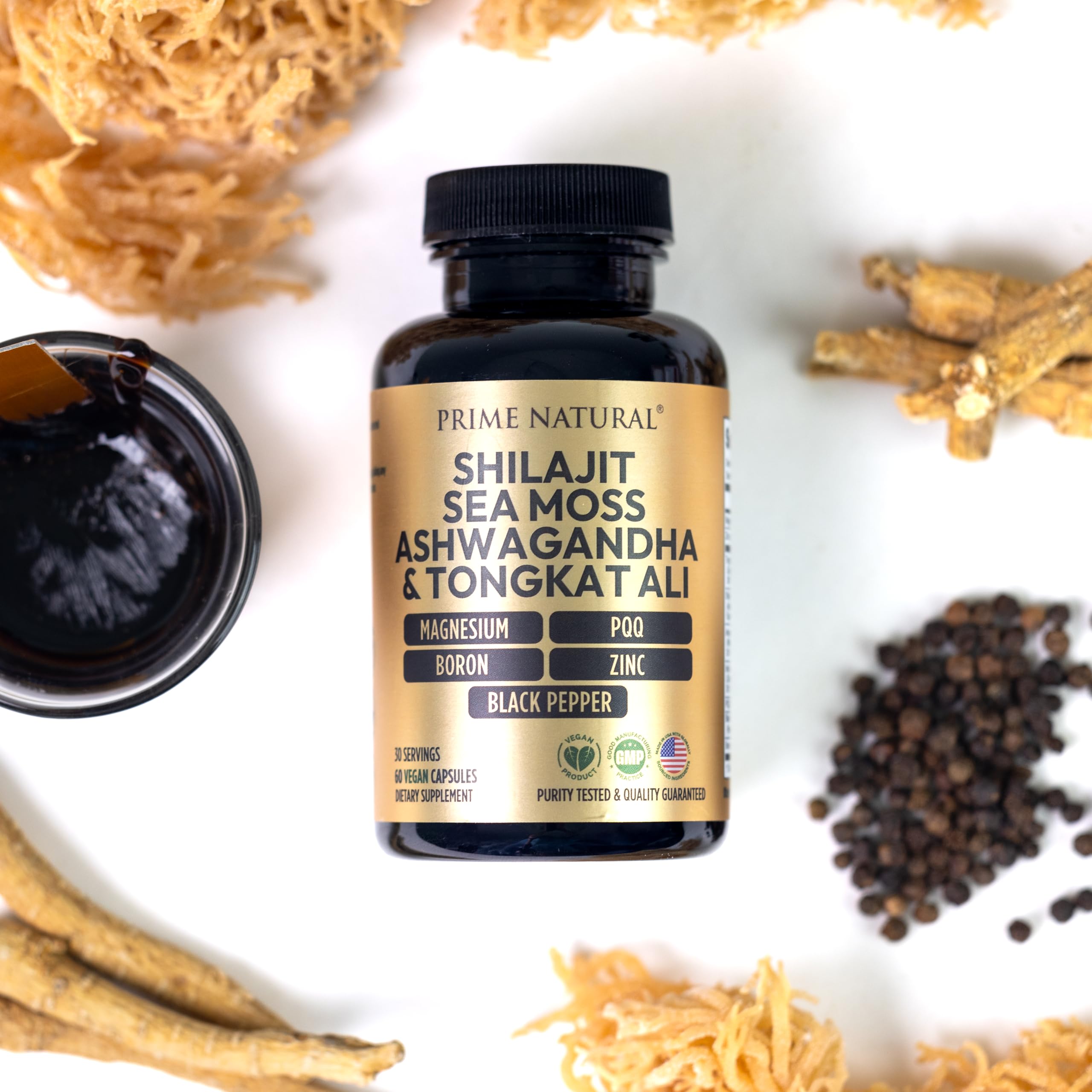 pure shilajit for energy