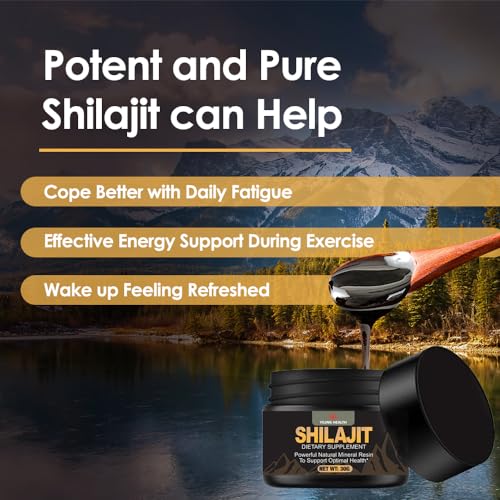 Pure Shilajit for enhanced energy levels