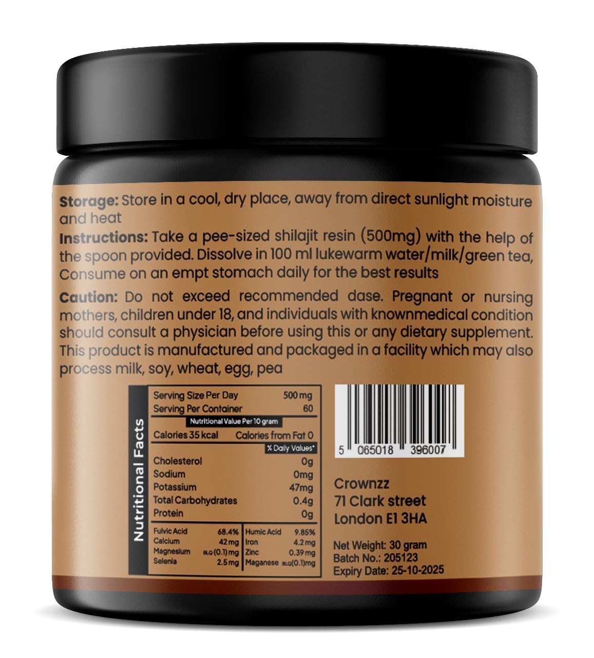 Pure Shilajit for enhanced performance