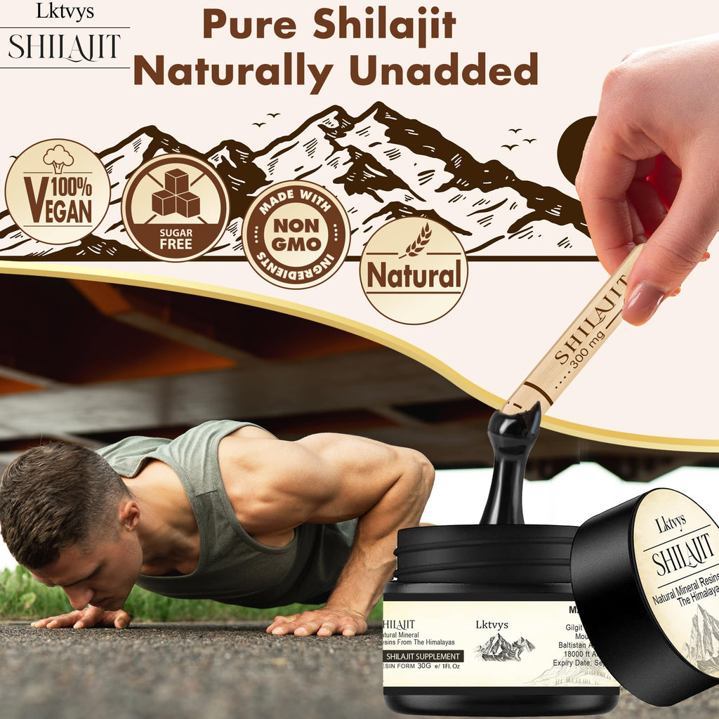 pure shilajit for enhanced performance