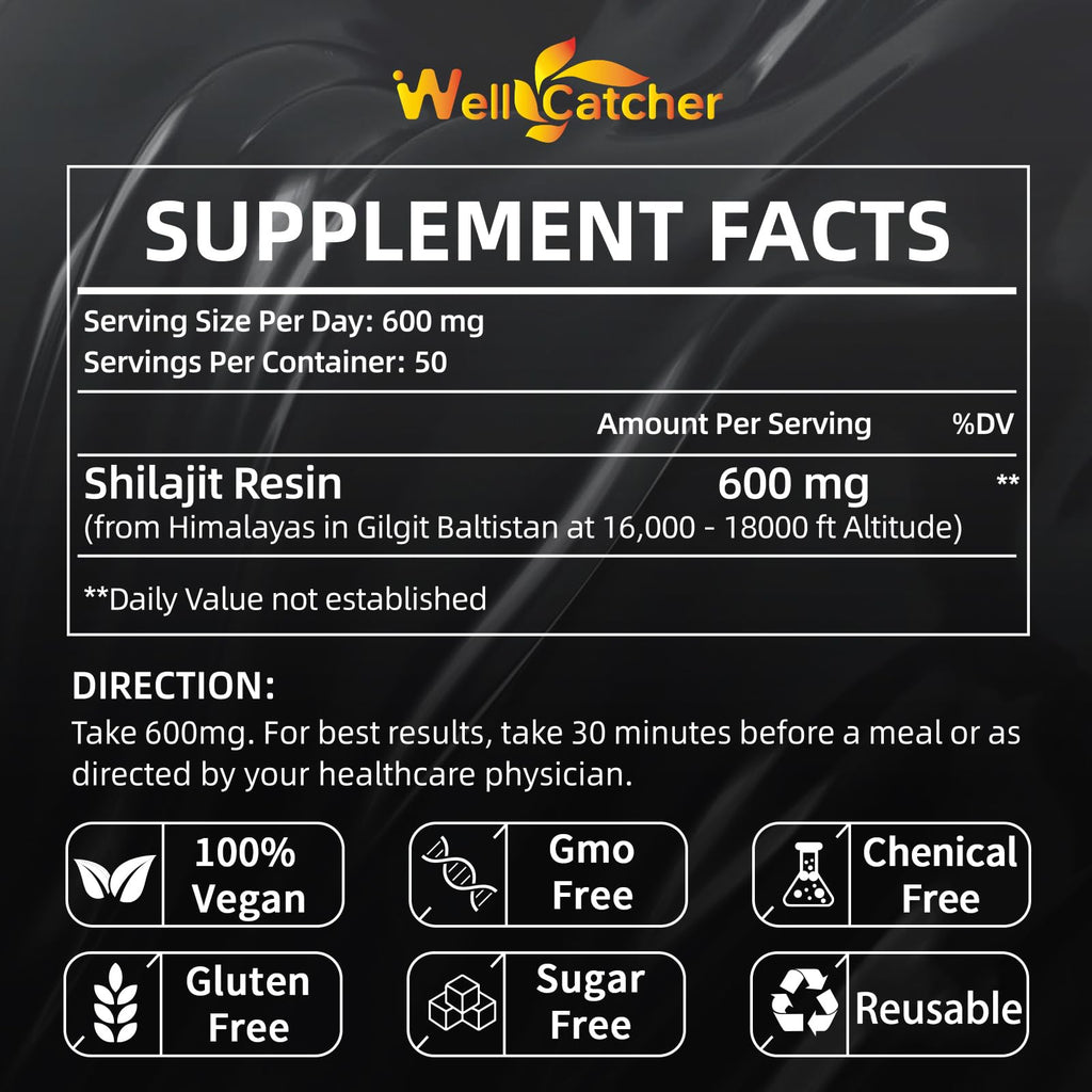 pure shilajit for men's health