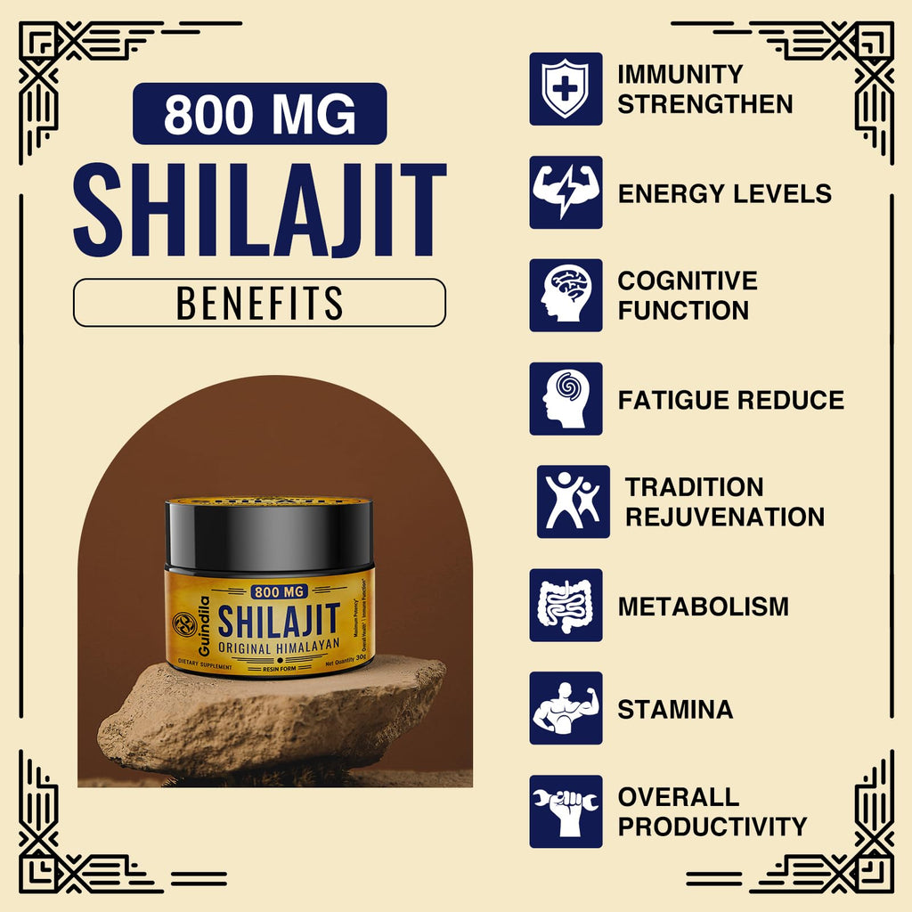 pure Shilajit for optimal health