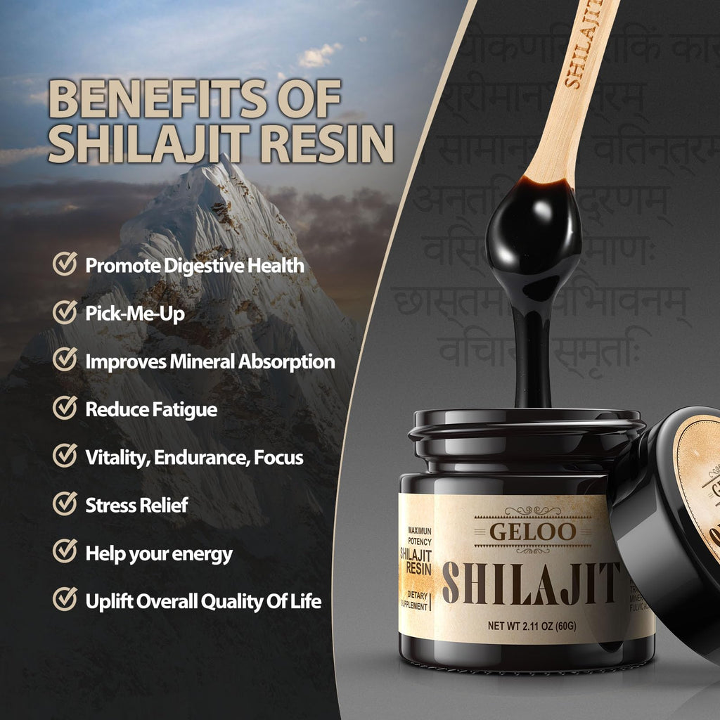 pure Shilajit for optimal health