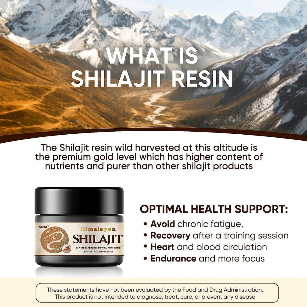 pure Shilajit for overall health