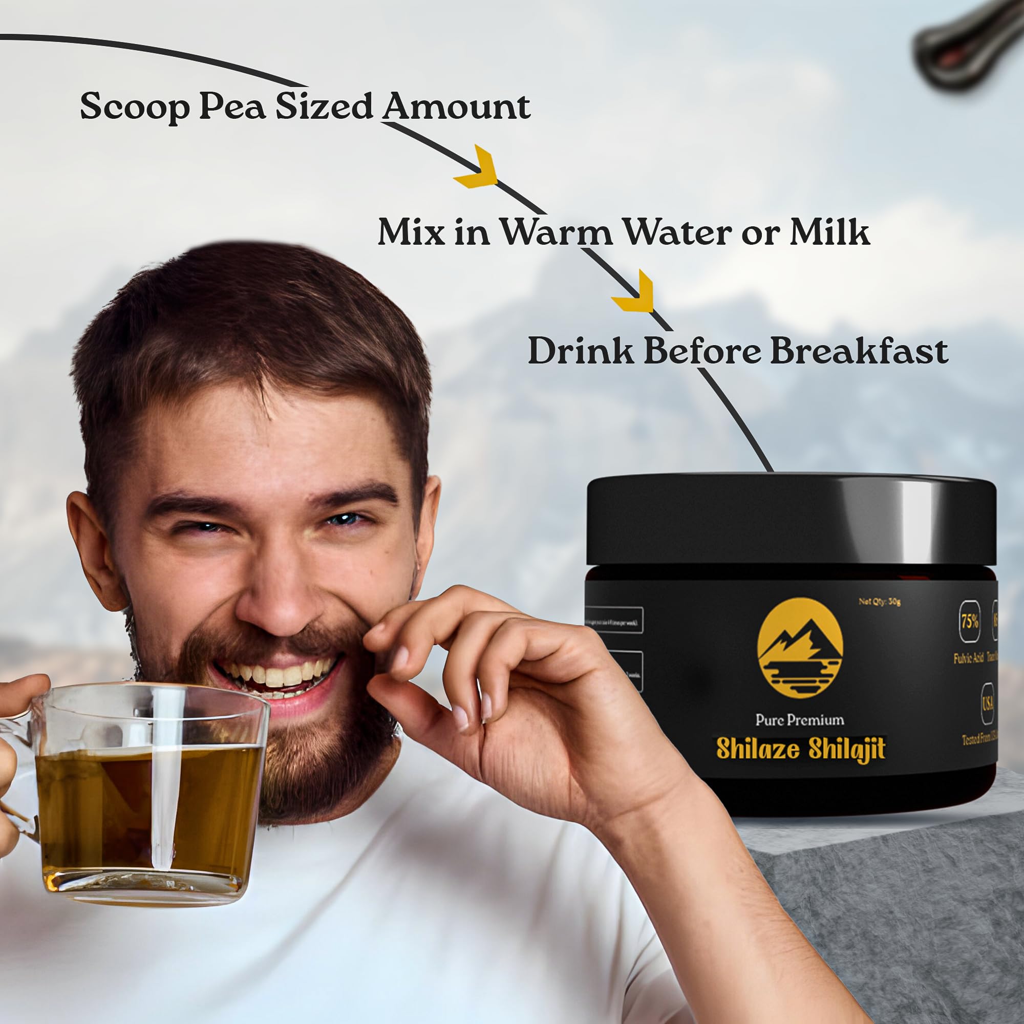 pure shilajit for overall wellness