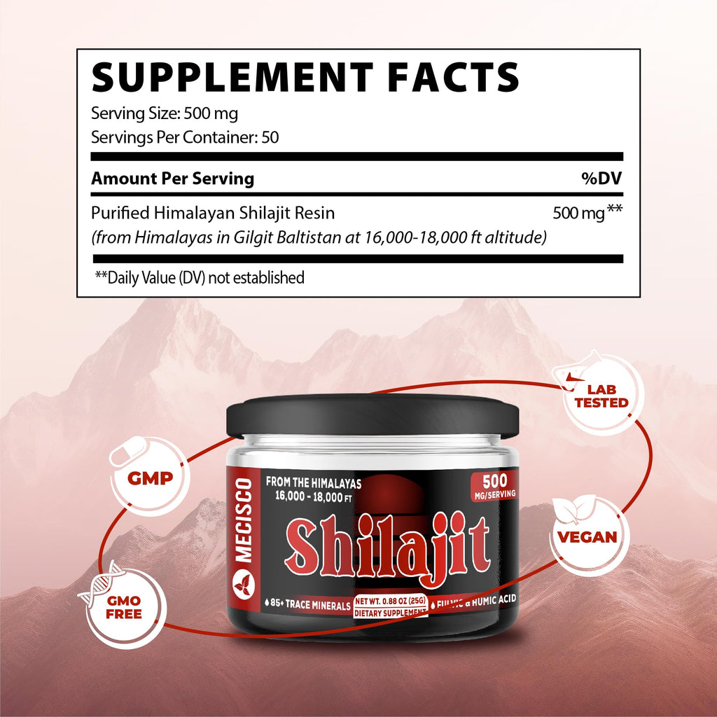 Pure shilajit for overall wellness